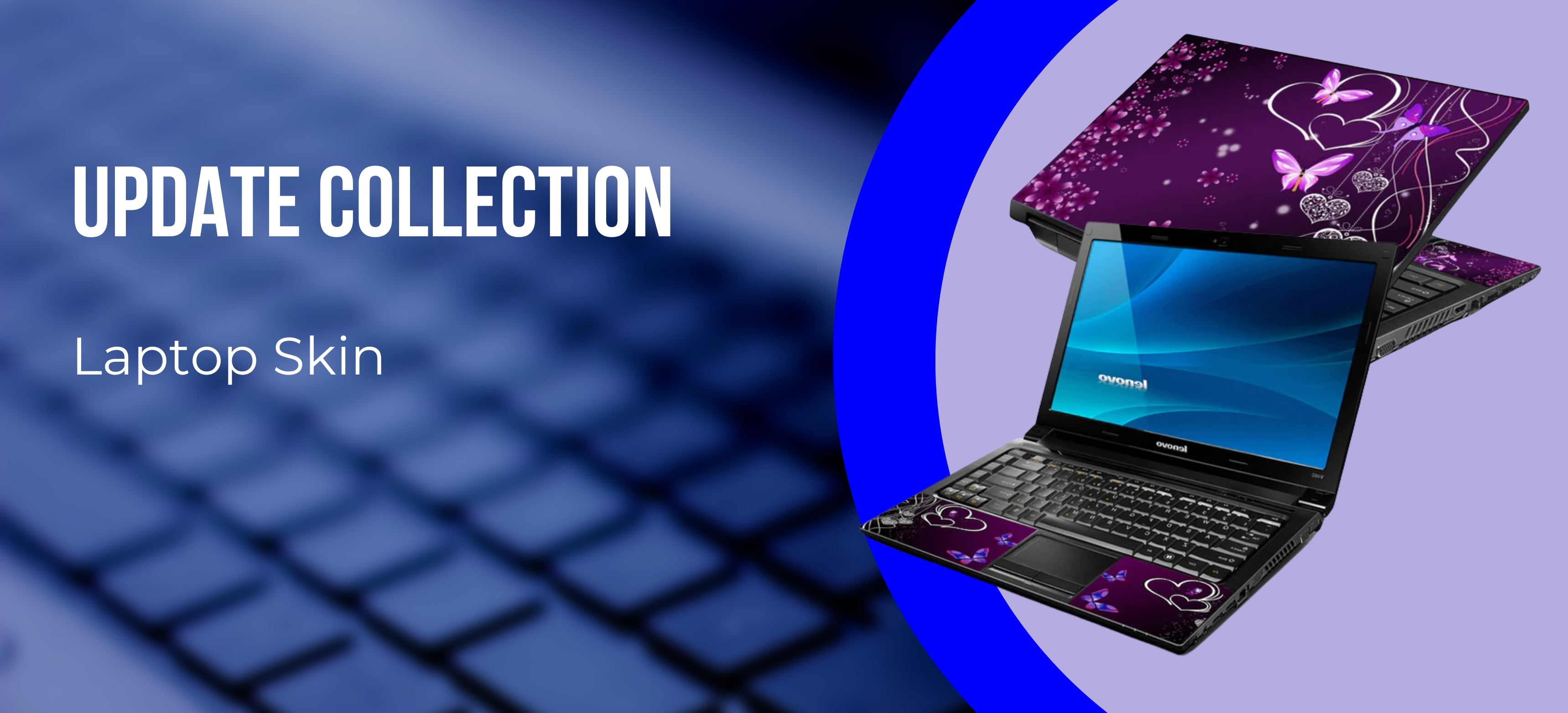 What materials are commonly used in laptop skins for durability and ...