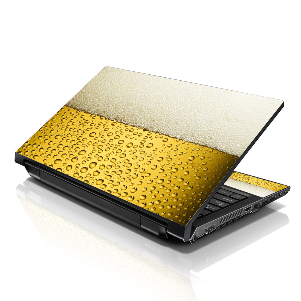 Beer Laptop Skin Decal with 2 Matched Graphical Wrist Padded Sticker ...