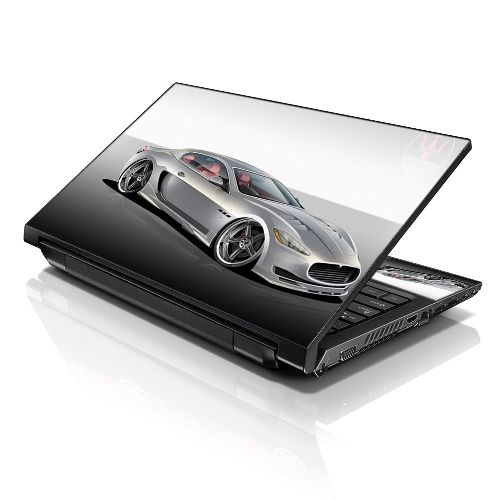 Cool Car Laptop Skin Decal with 2 Matched Graphical Wrist Padded ...