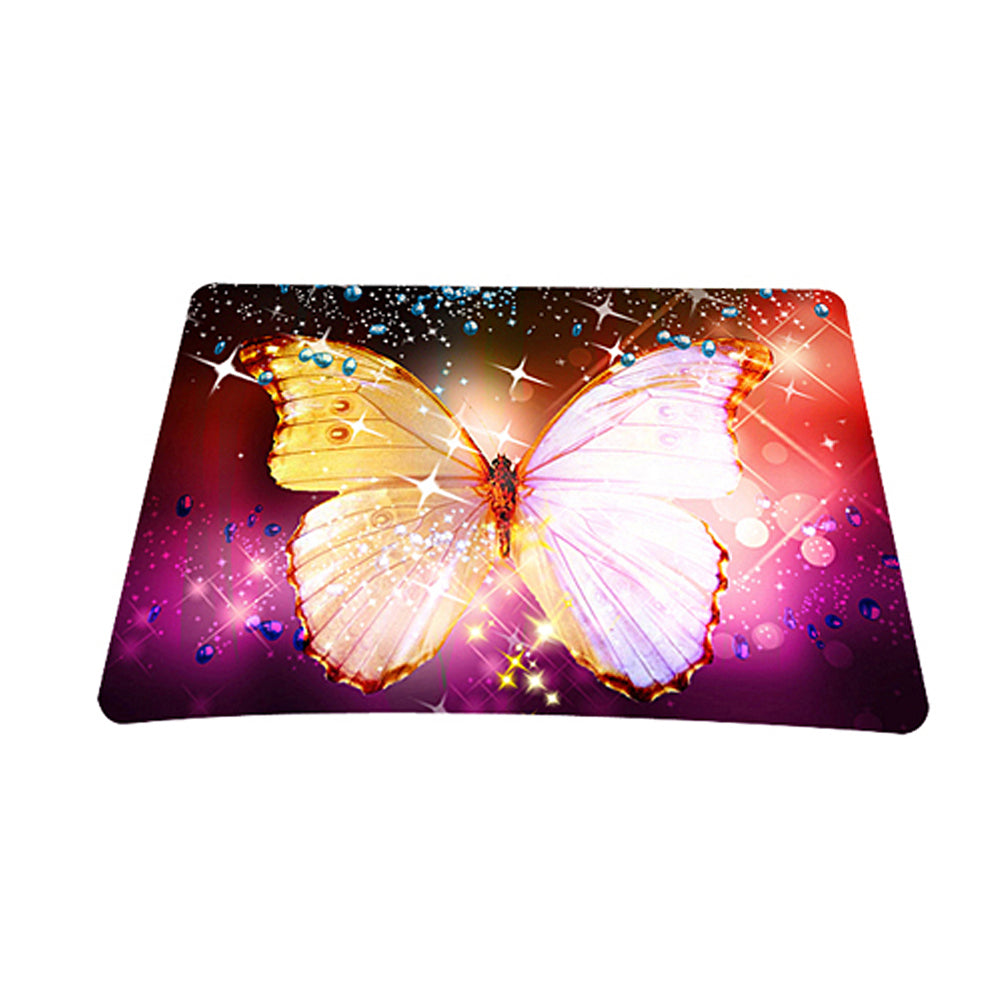Sparkling Butterfly 9 x 7 Inch Standard Mouse Pad - Laptop Skin Shop