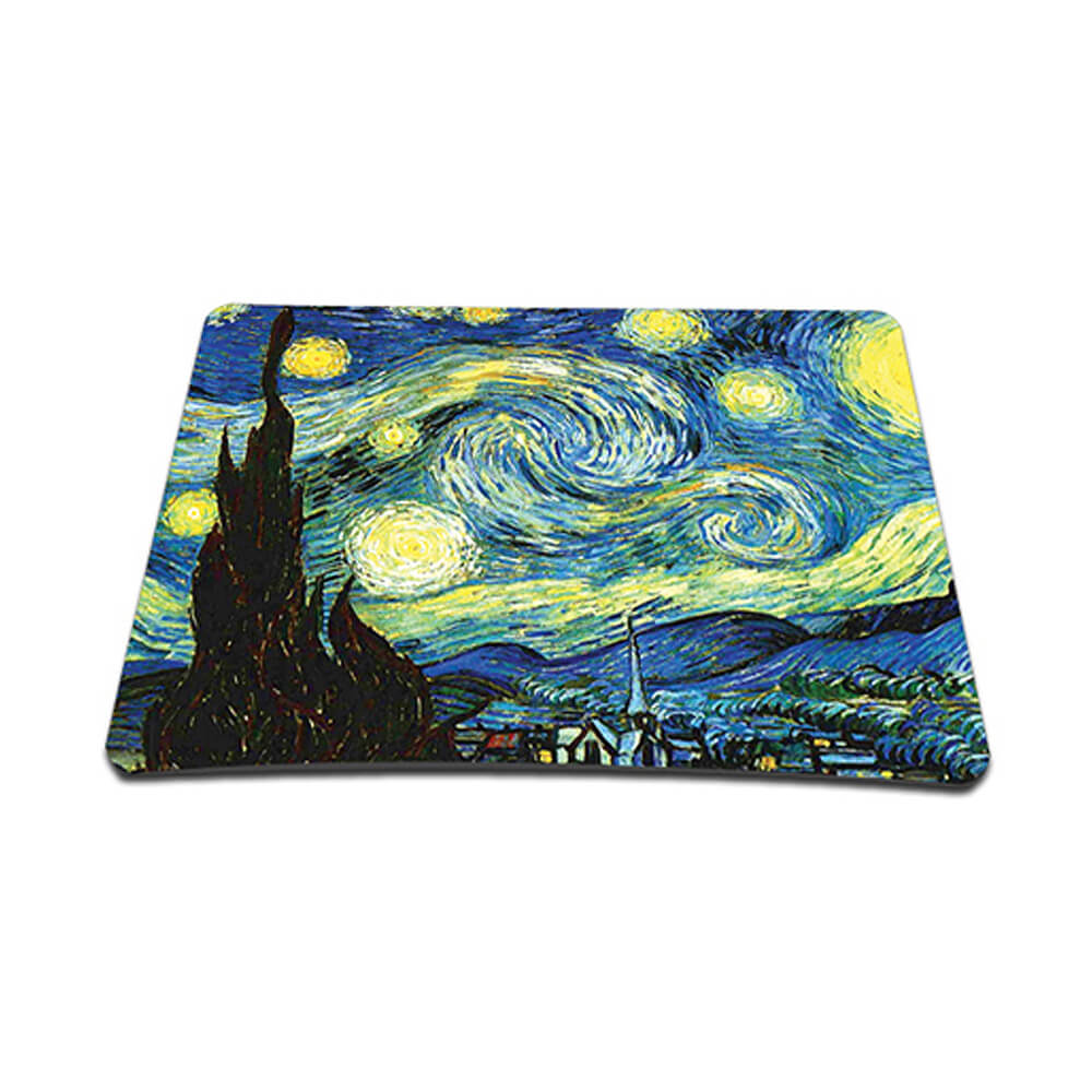 Starry Night Mouse Pad - Standard 9x7 Inches - Laptop Skin Shop