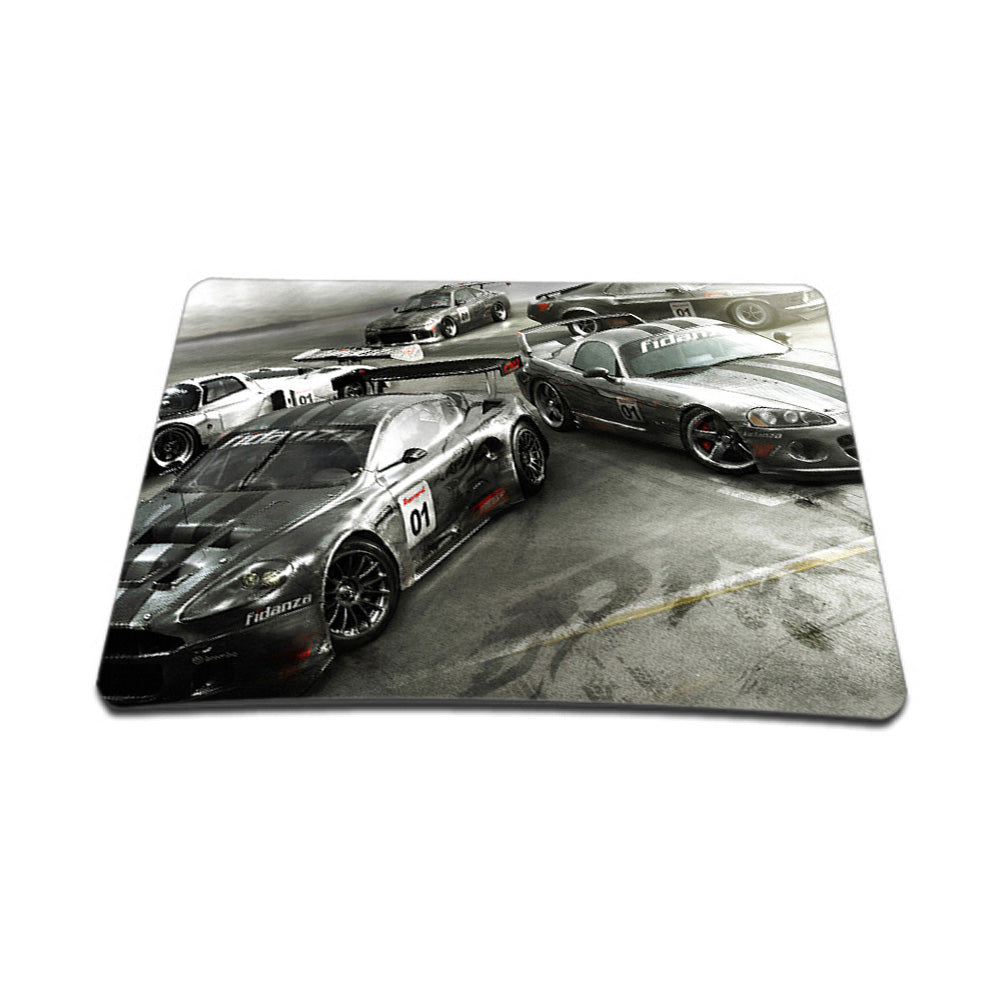 Standard 9 x 7 Inch Mouse Pad – Racing Cars – Laptop Skin Shop