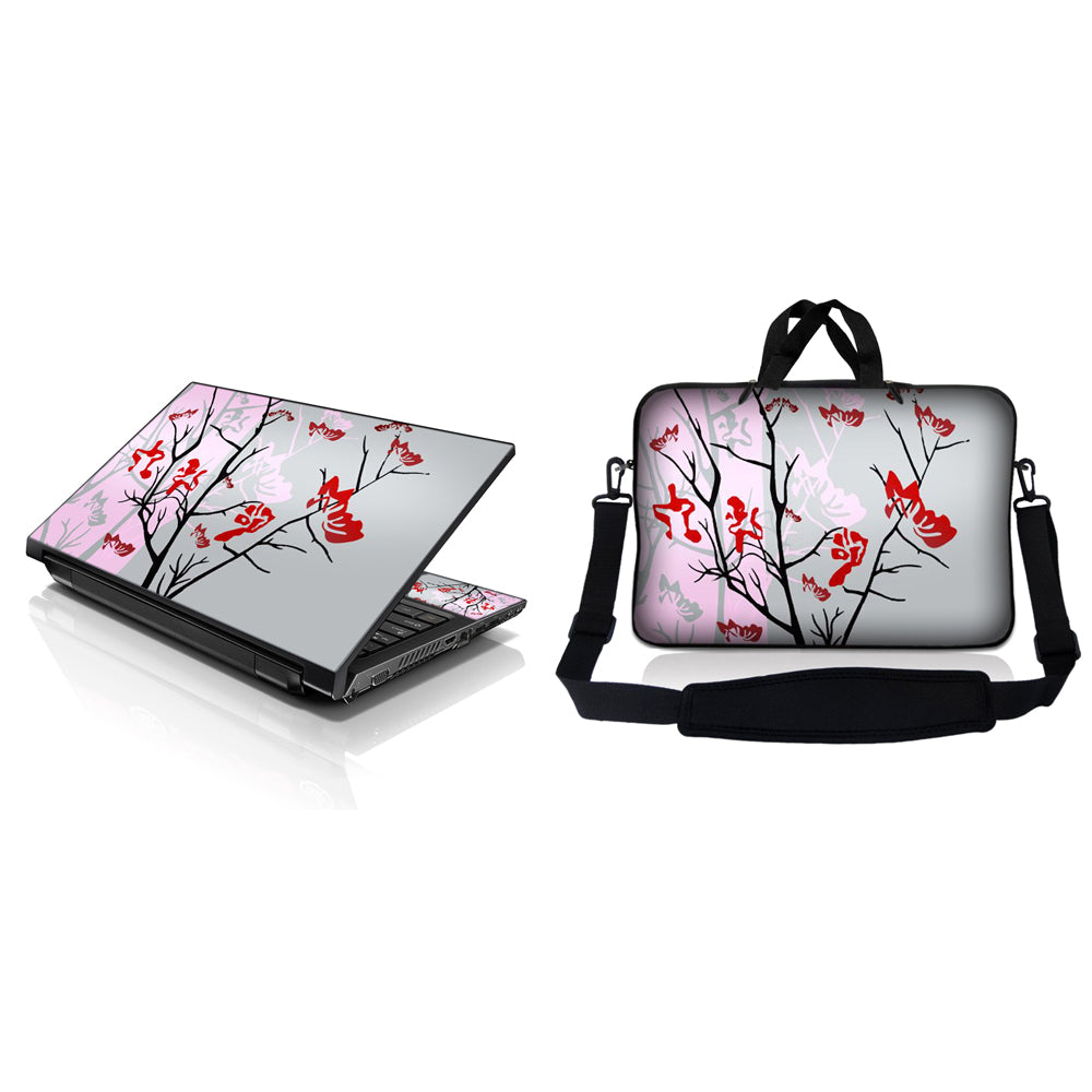 Pink Gray Laptop Sleeve & Skin Combo Pack – Laptop Skin Shop