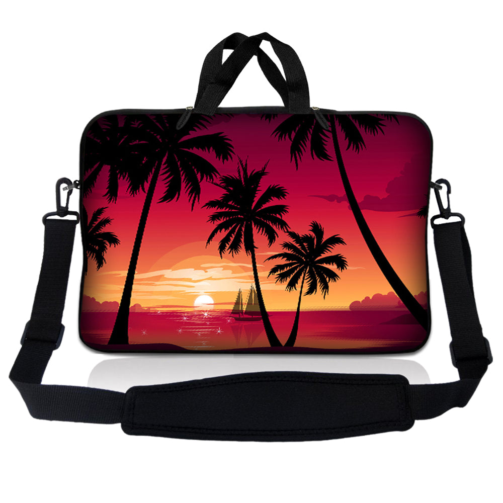 Hawaiian Paradise Palm Tree Laptop Sleeve & Skin Combo Pack – Laptop ...